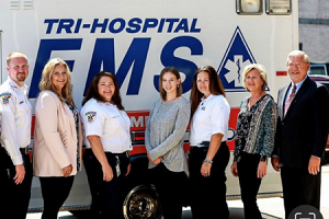 Guaranteeing Affordable and Efficient Solutions for Tri-Hospital EMS